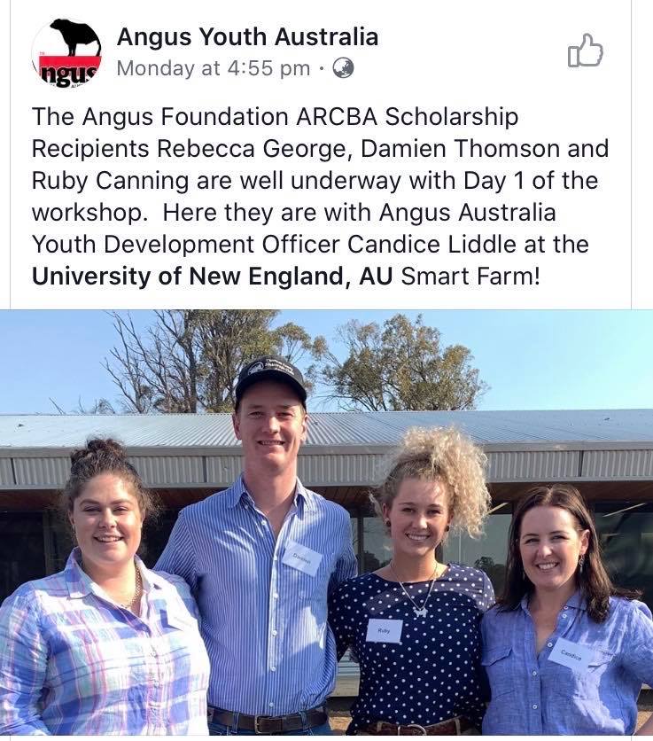 Becca George and Ruby Canning Angus Youth Australia – We are Champions ...